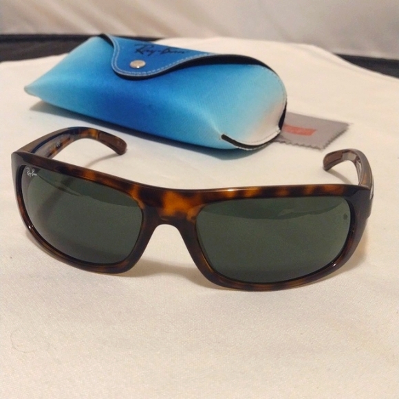 Ray-Ban | Accessories | Rayban 466 Havanagreen | Poshmark